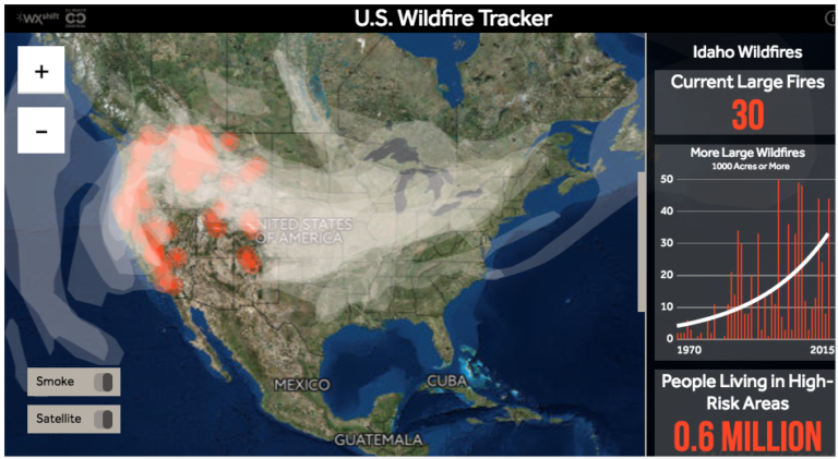 Map: Large Wildfires In Montana (updated) – The Millennium Report
